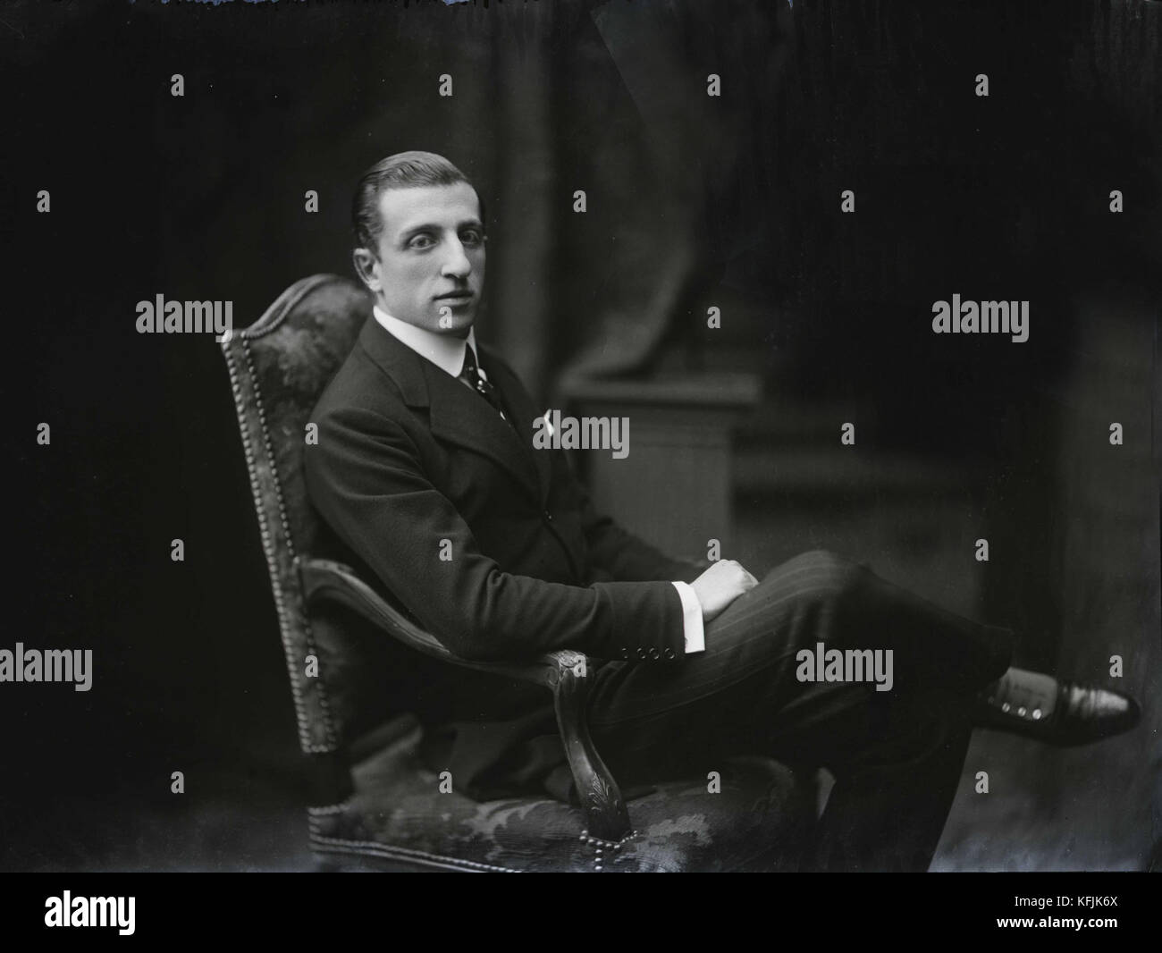 Henri Bernstein (1876-1953), French playwright. c.1905 Photo Taponier ...