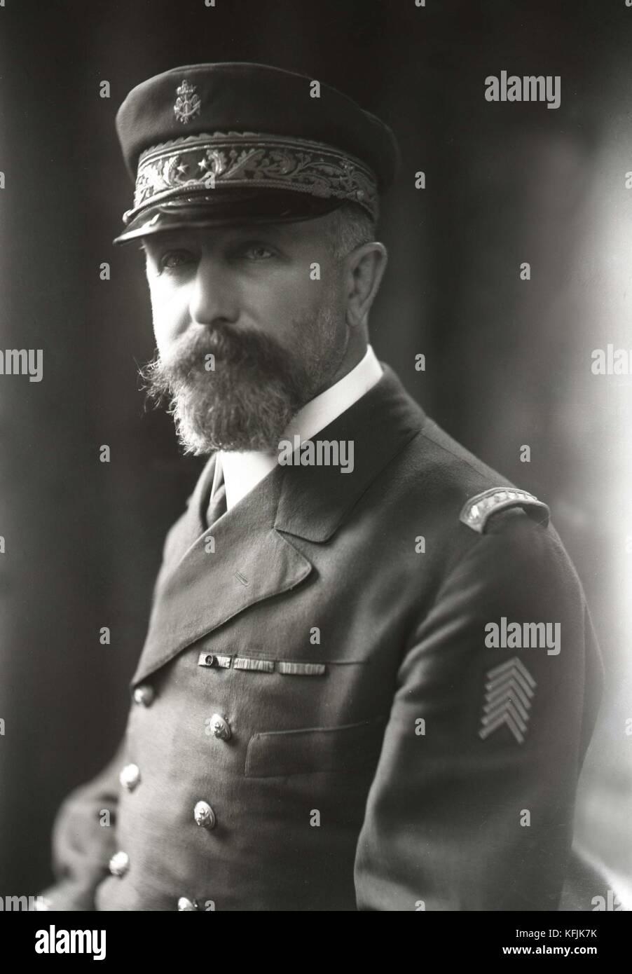 Jacques Vindry (1870-1936), French vice-admiral. c.1915 Photo Taponier ...