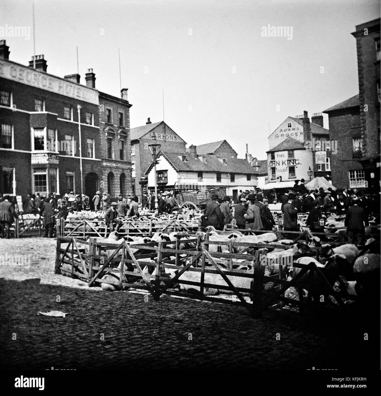 Buckinghamshire UK, England. Towns and cities around the county Stock ...