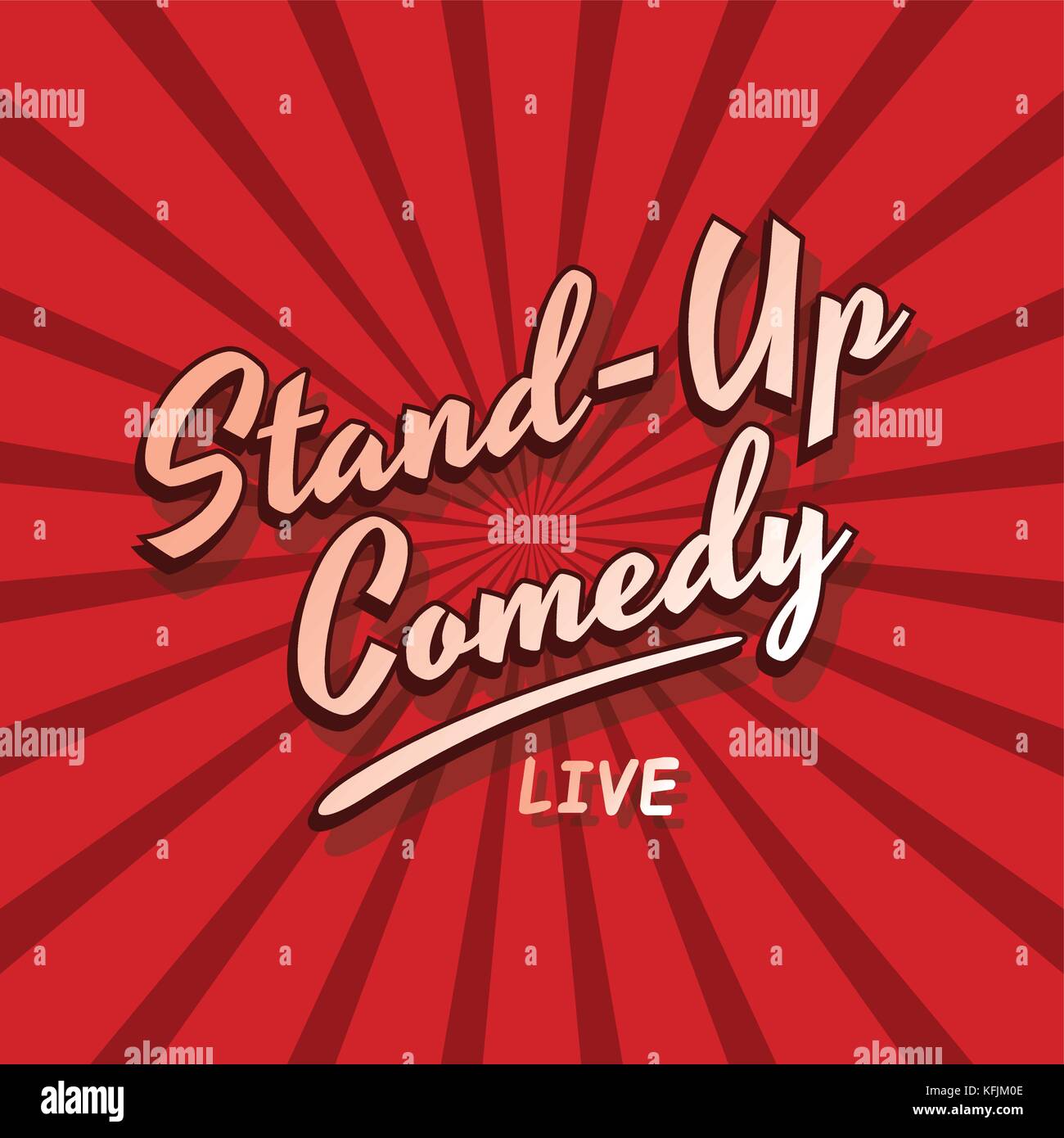 stand up comedy live theme vector art Stock Vector Image & Art - Alamy