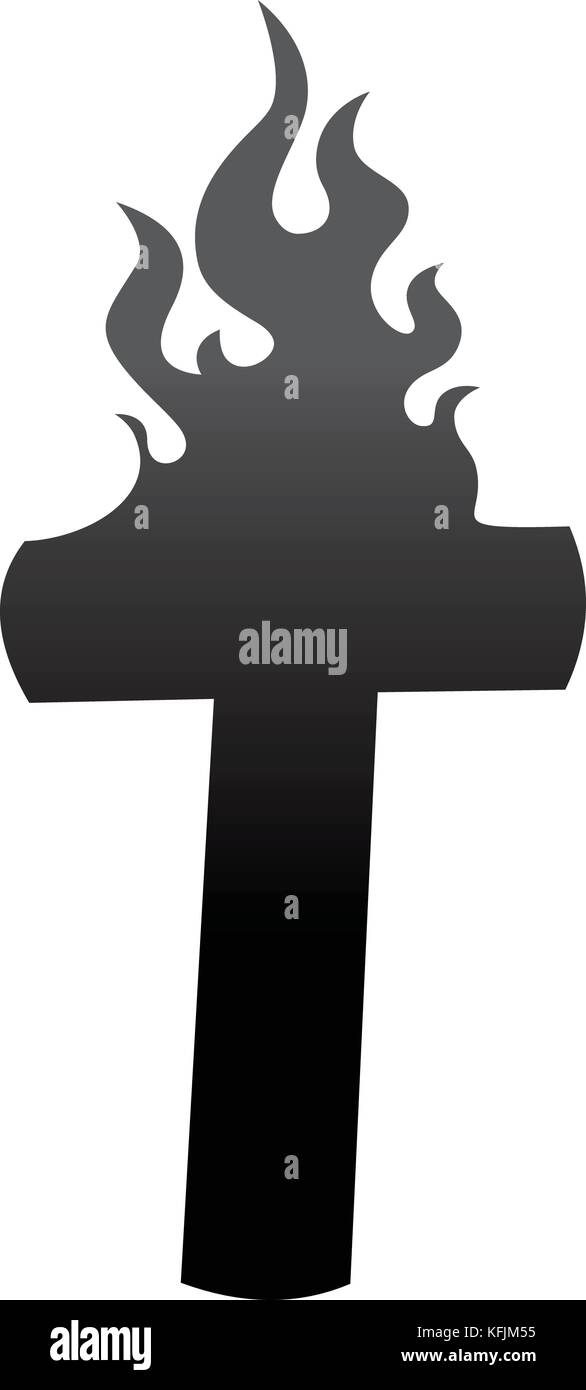 fire burn initial letter alphabet vector Stock Vector Image & Art - Alamy