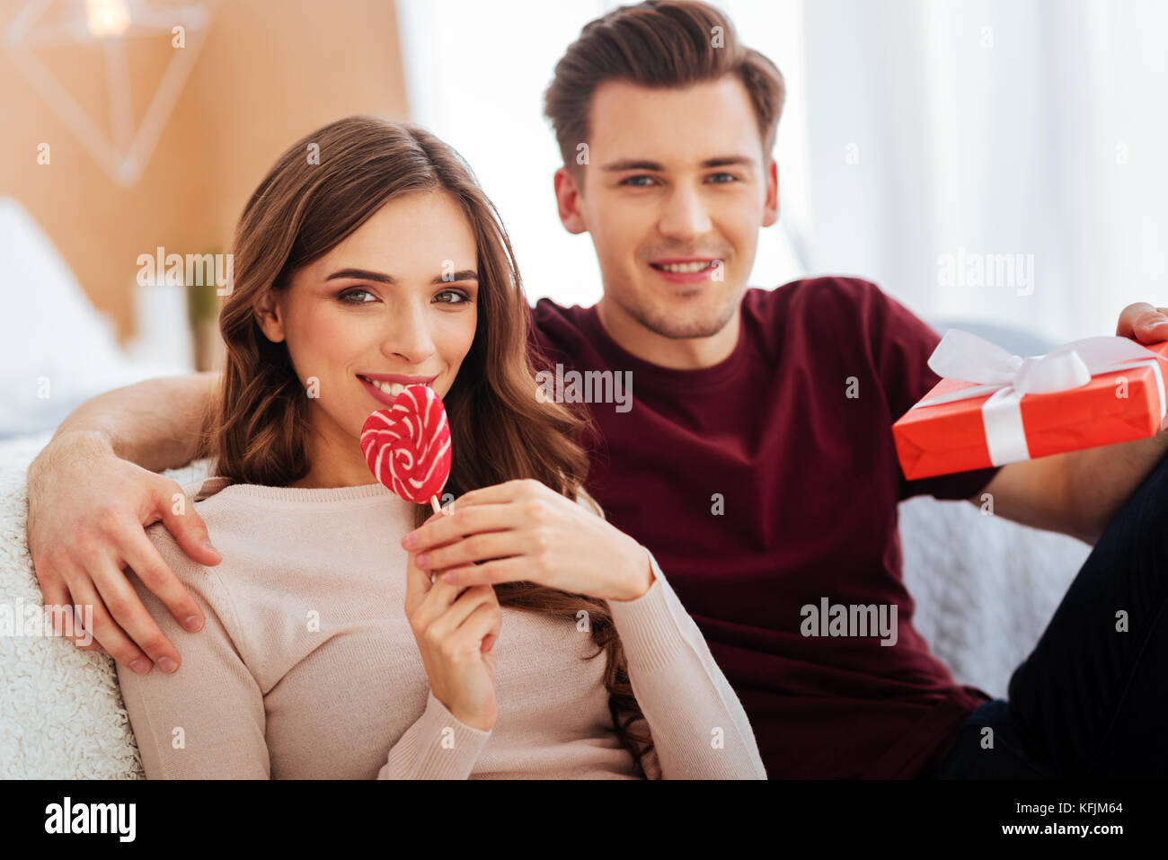 Romantic couple celebrating their anniversary Stock Photo - Alamy