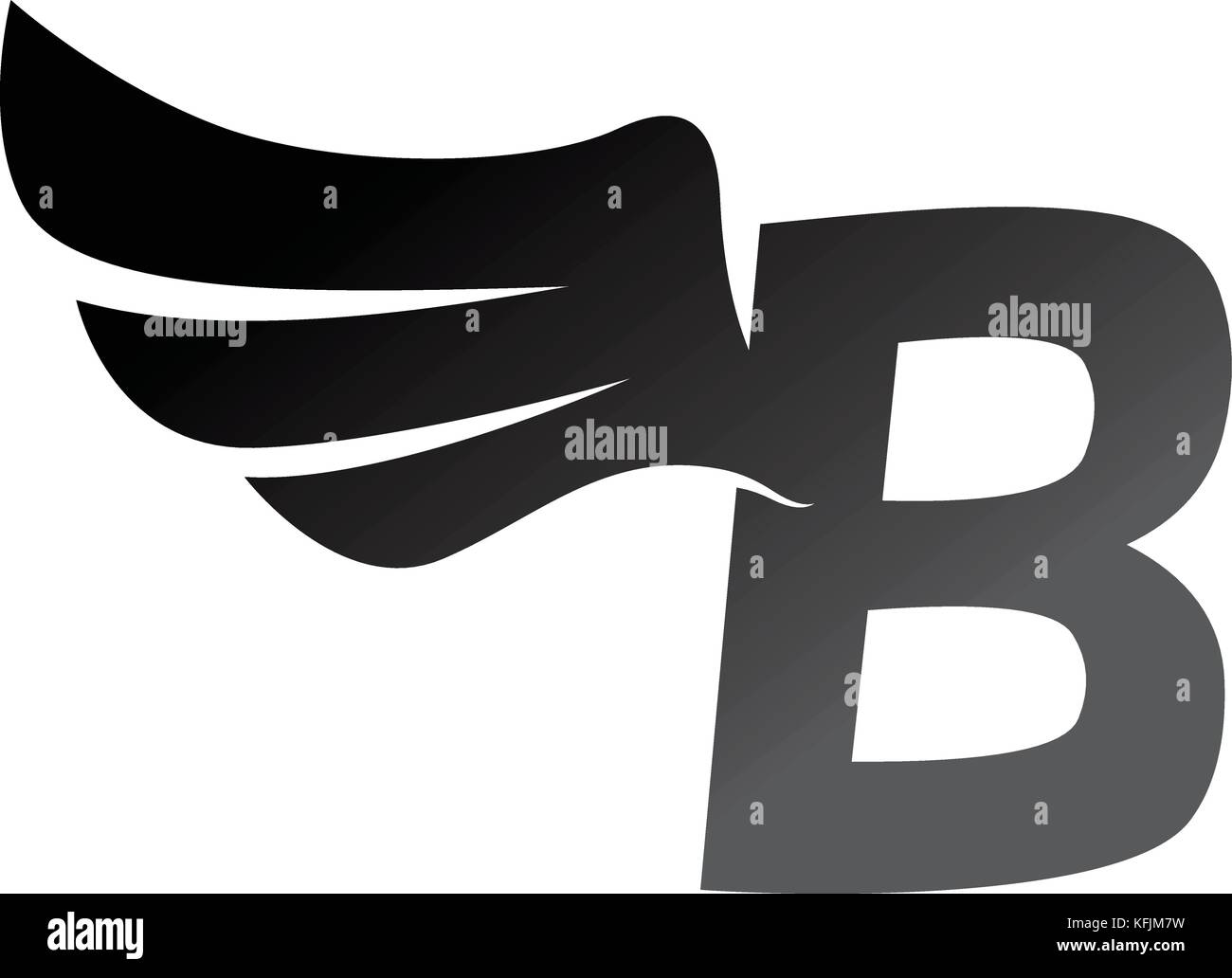 aviator wing airplane theme vector art illustration Stock Vector Image ...