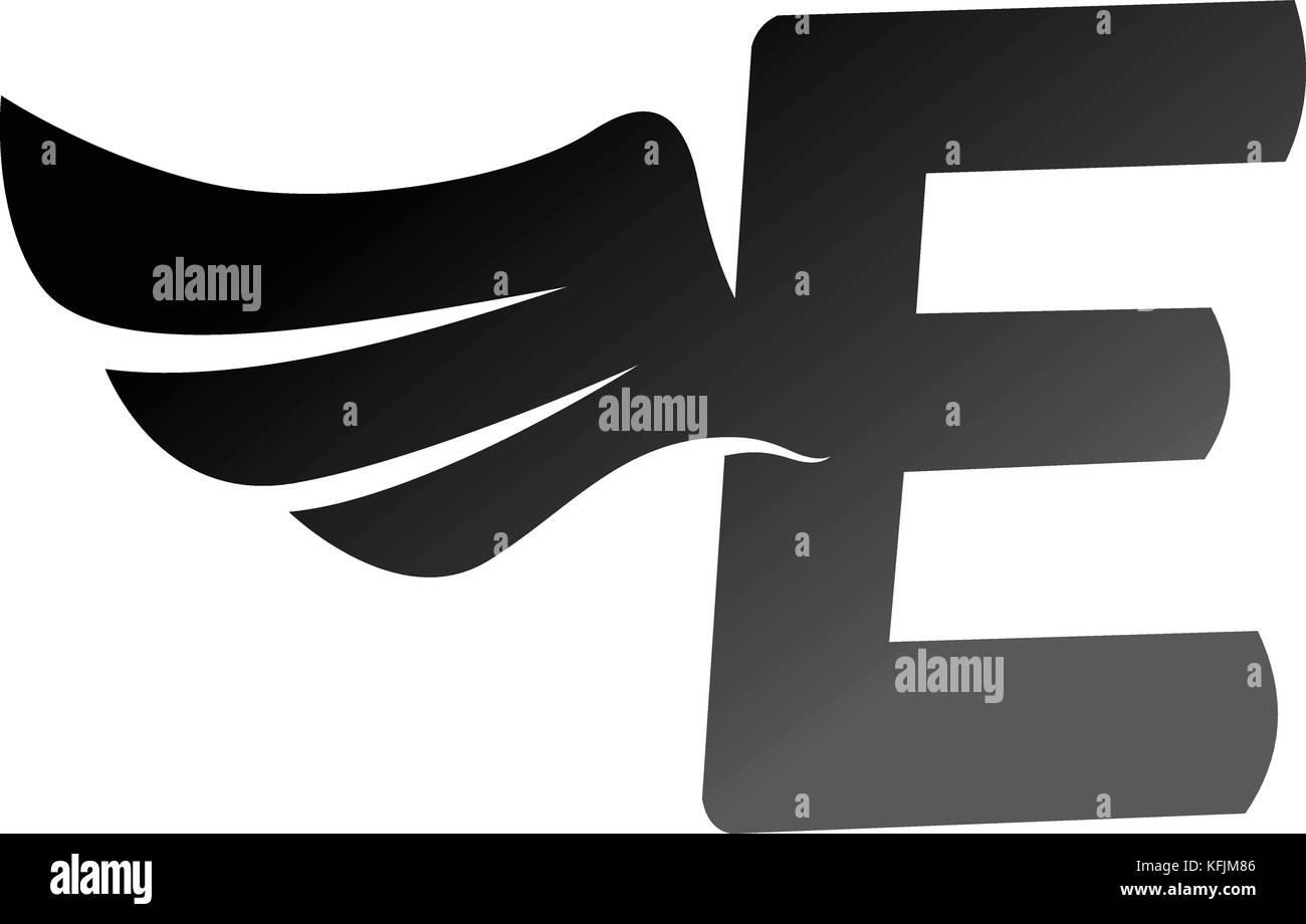 aviator wing airplane theme vector art illustration Stock Vector Image ...