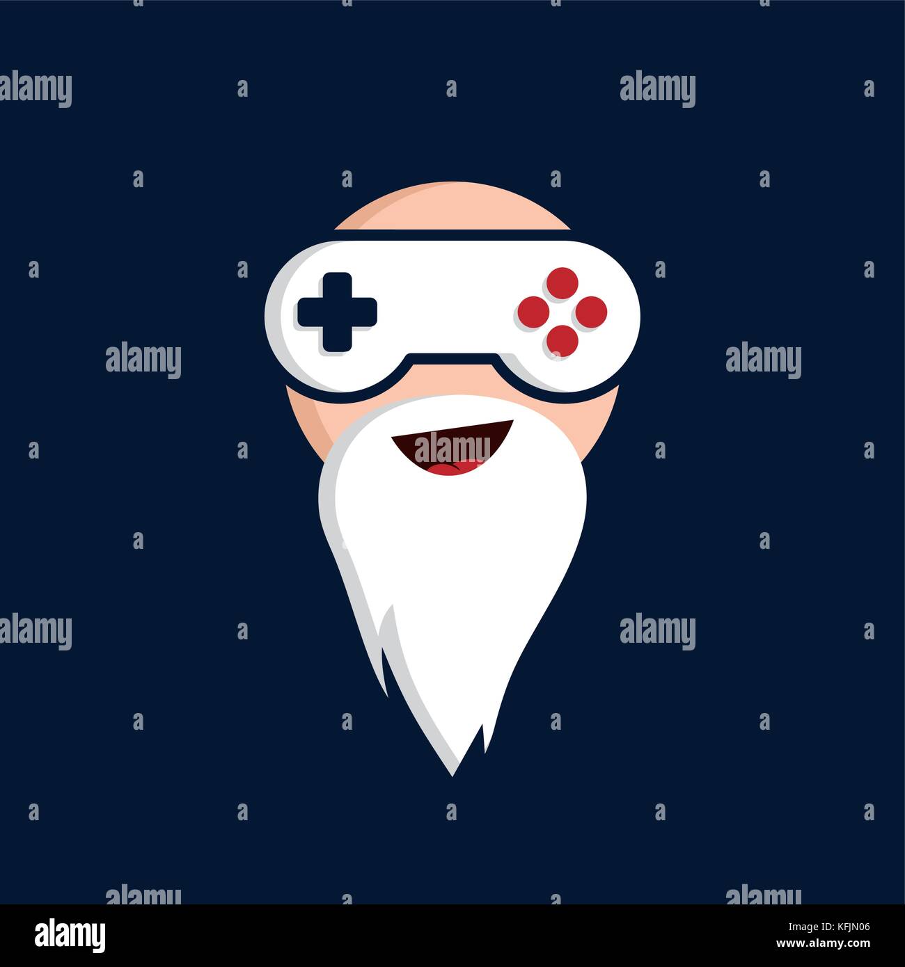 game guru - master gamer - video game theme logo - logotype vector art ...