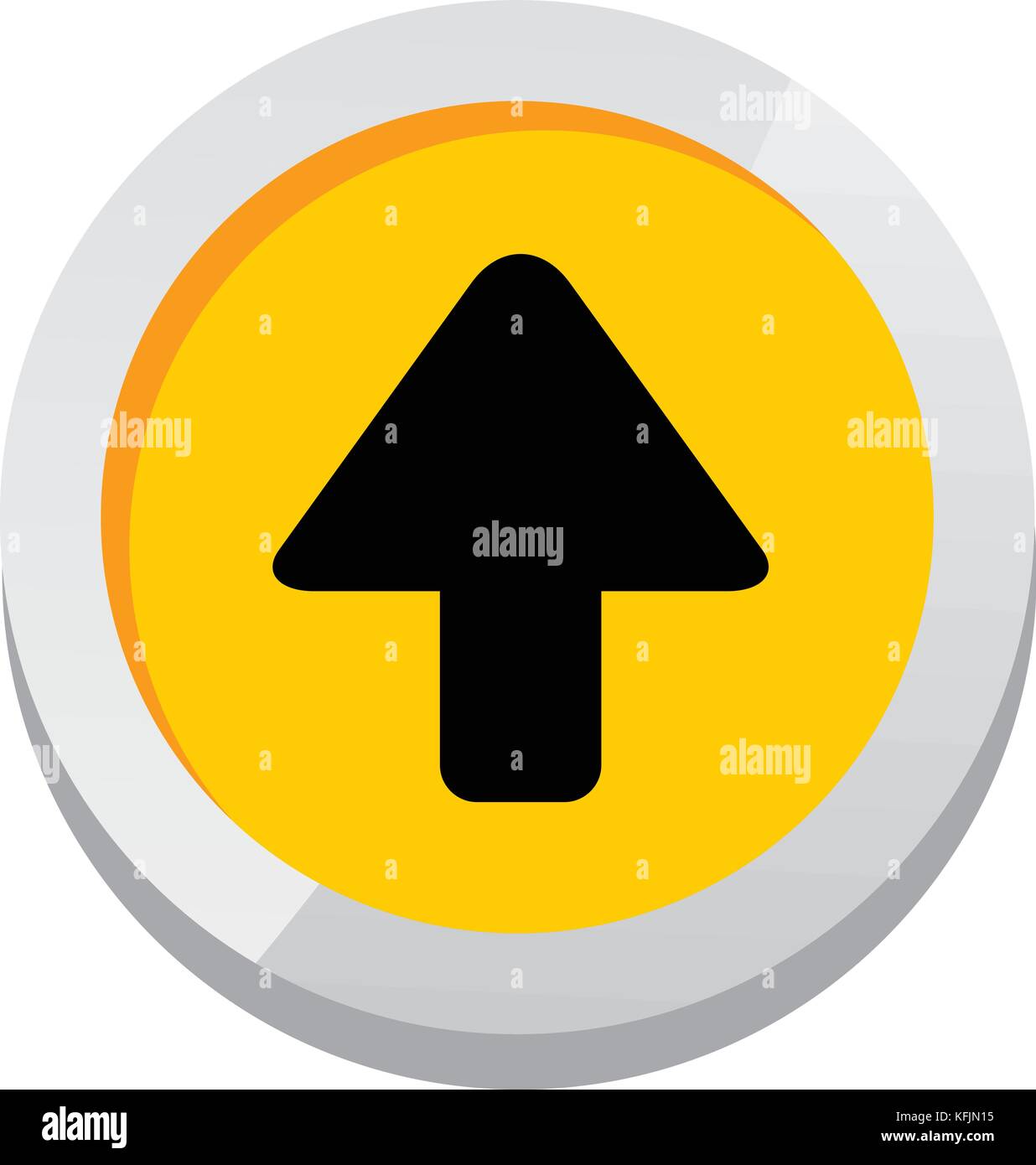 arrow cursor game asset icon sign symbol button vector art Stock Vector ...