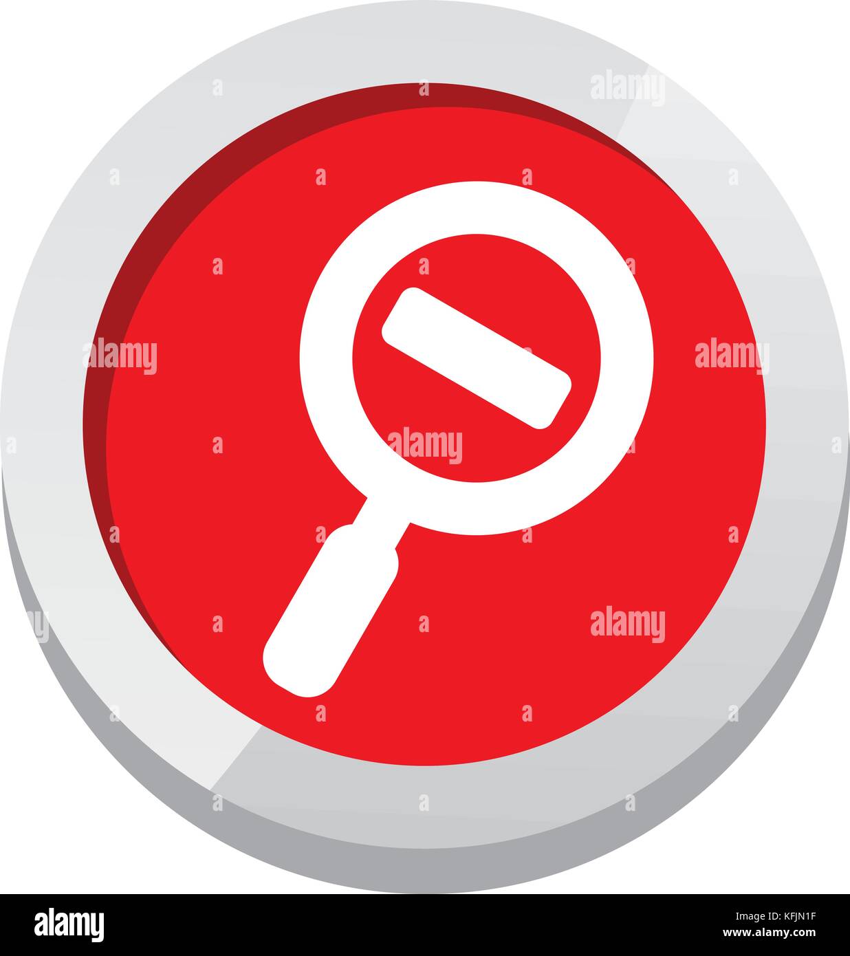 zoom game asset icon sign symbol button vector art Stock Vector Image ...