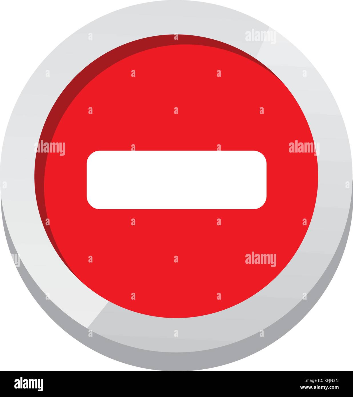 plus minus game asset icon sign symbol button vector art Stock Vector ...