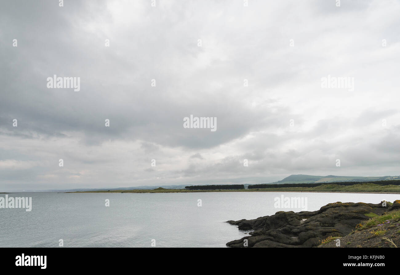 shorelines landscape on shell bay Stock Photo - Alamy
