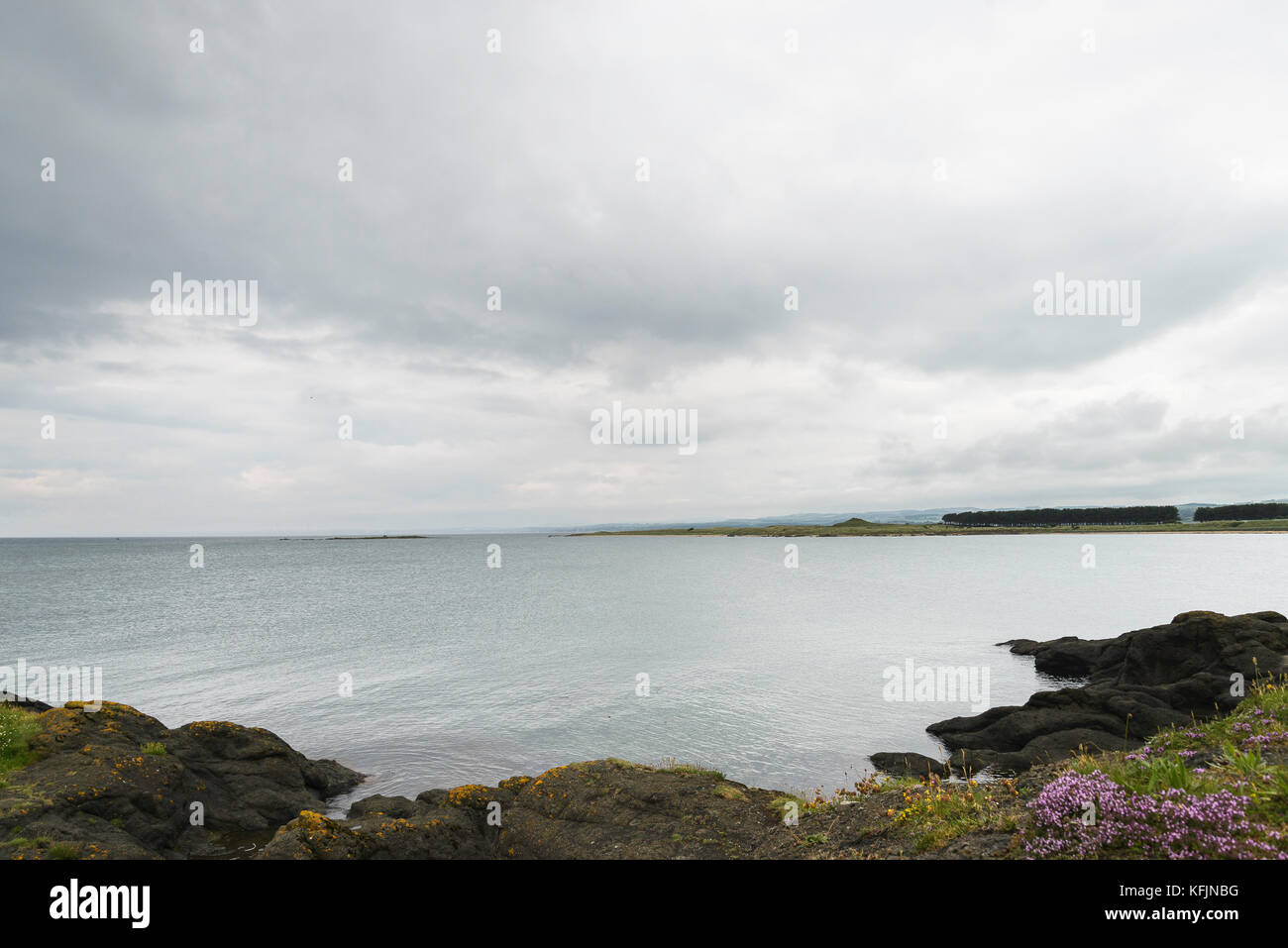 shorelines landscape on shell bay Stock Photo - Alamy