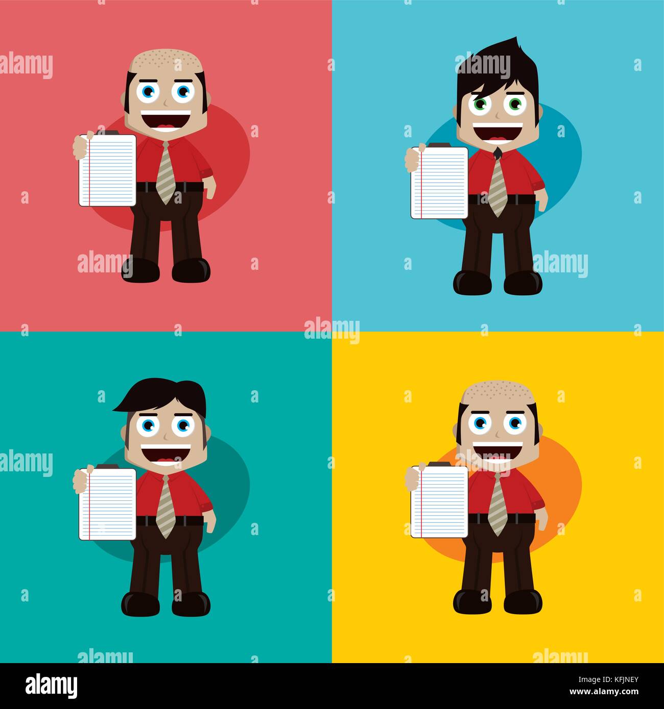 businessman manager at work cartoon Stock Vector Image & Art - Alamy