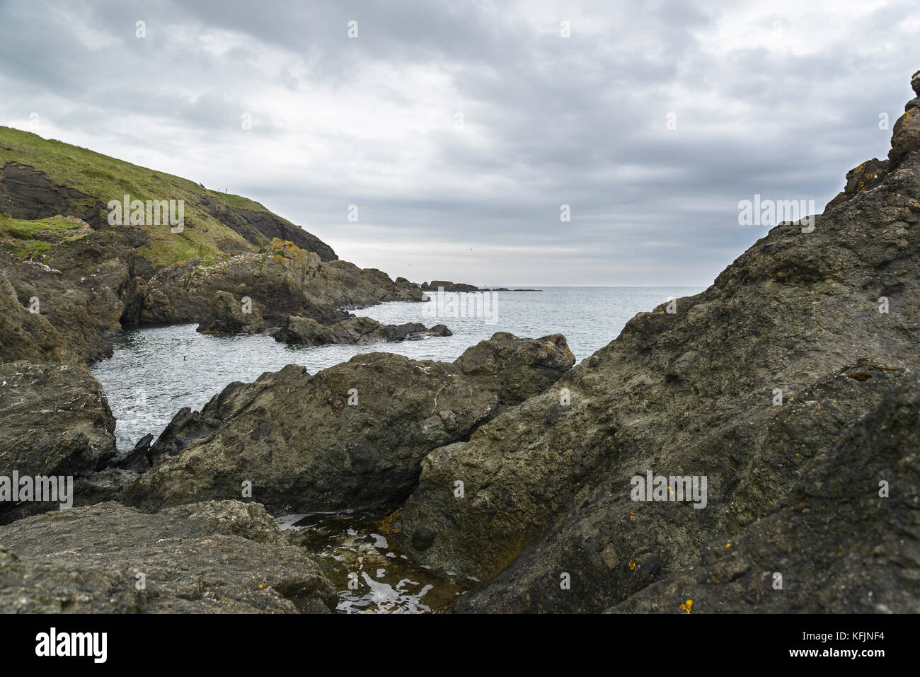 shorelines landscape on shell bay Stock Photo - Alamy