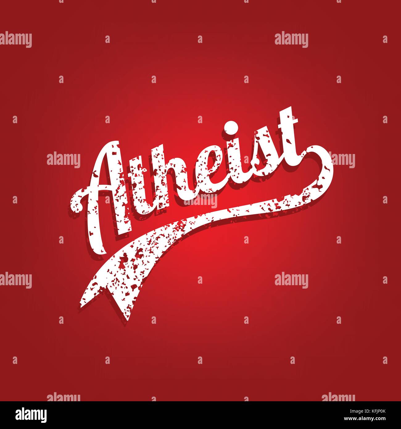 atheism theme - against religious ignorance campaign - vector art Stock ...
