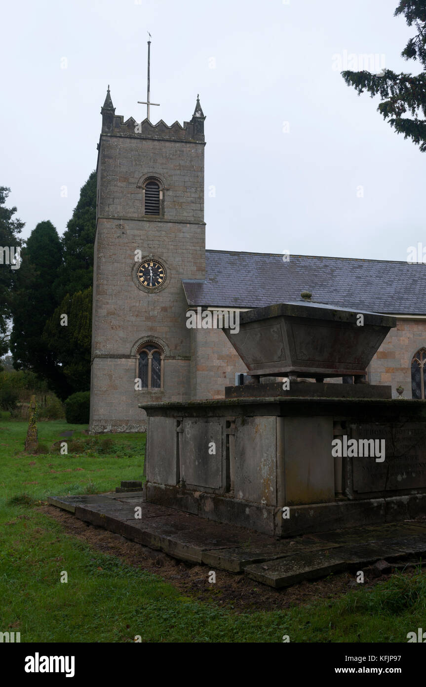 St. Michael and All Angels Church, Hopton Wafers, Shropshire, England ...