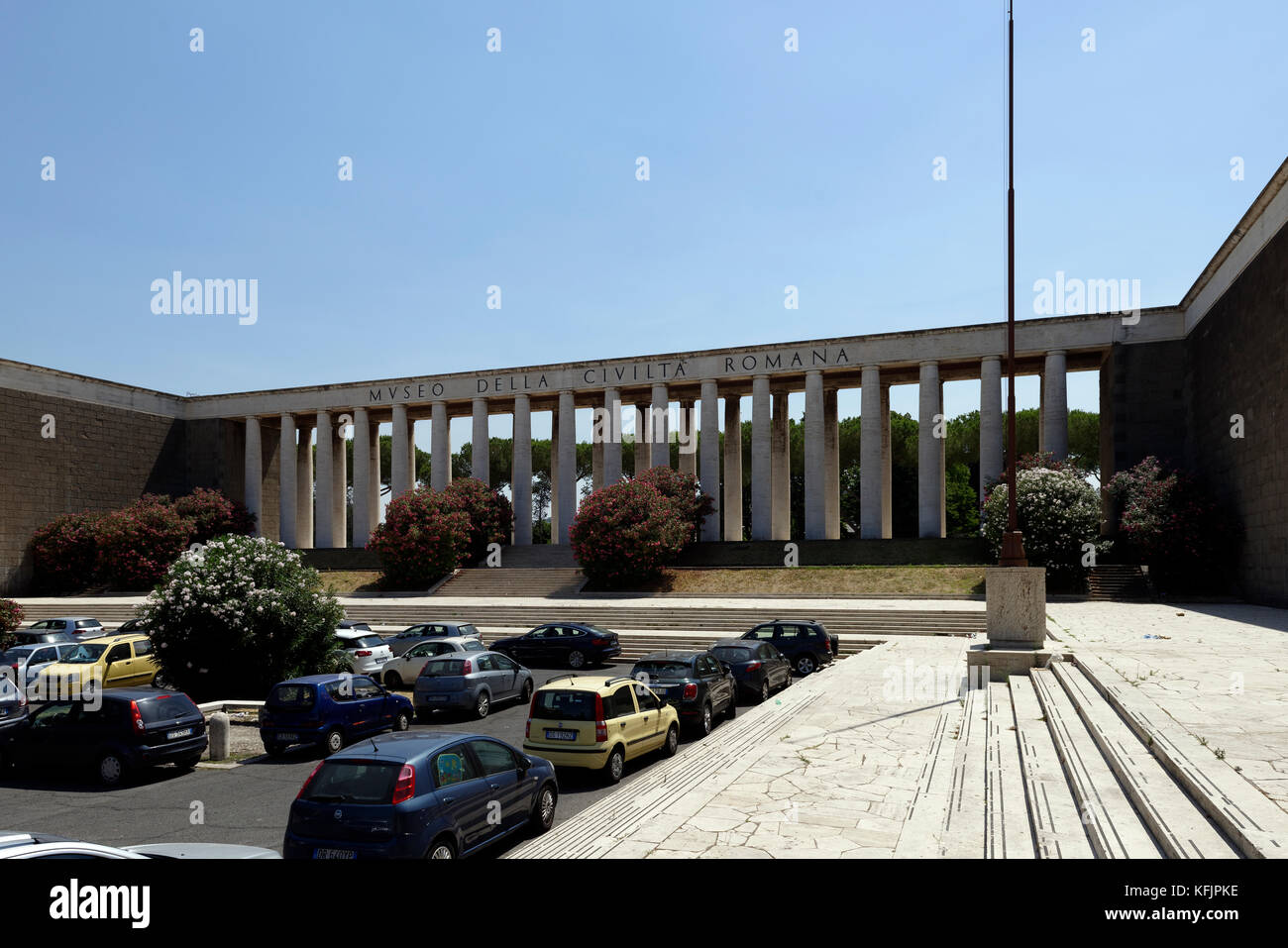 Exterior view of the Museum of Roman Civilisation (Museo della Civilta ...
