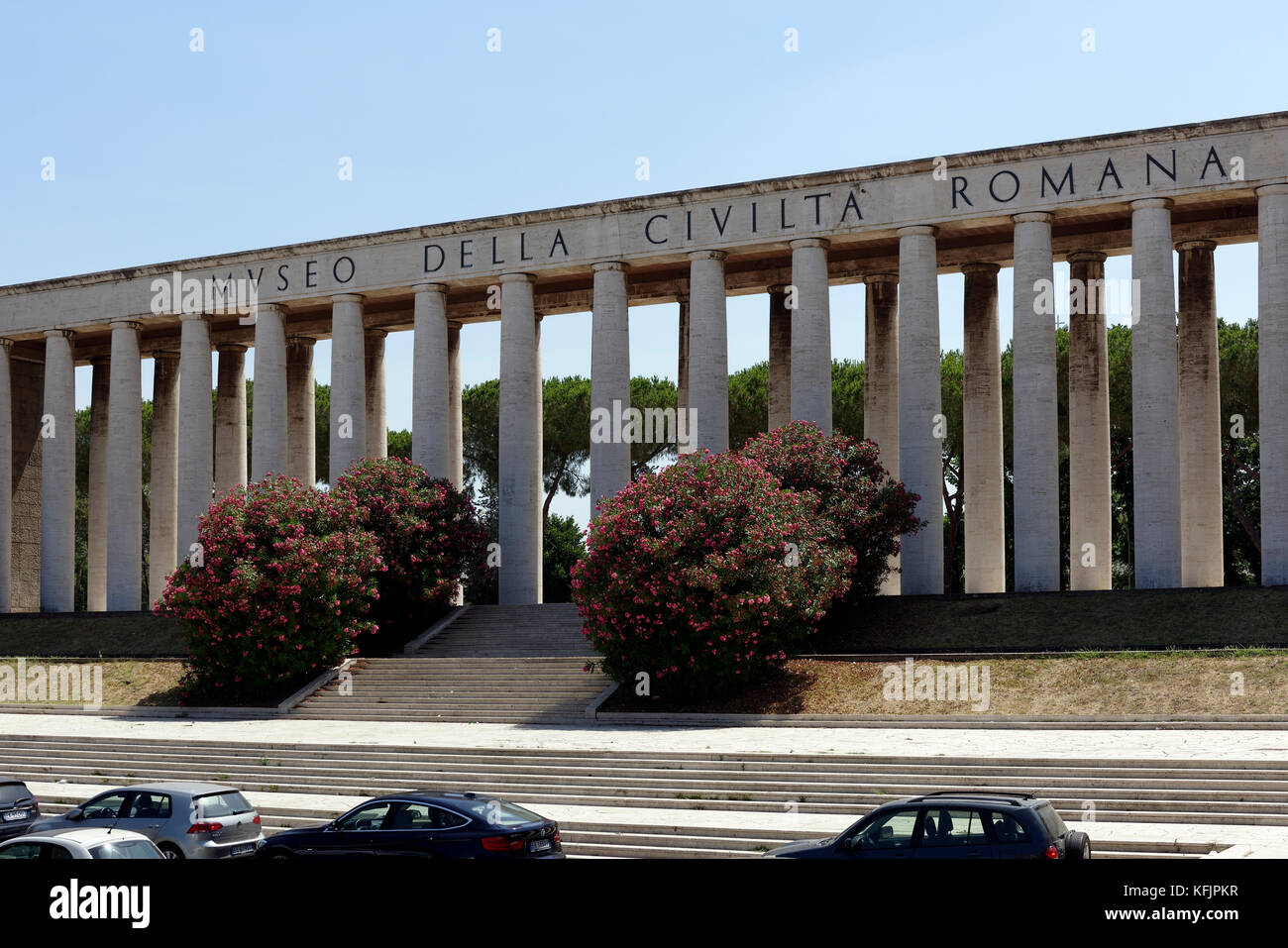 Exterior view of the Museum of Roman Civilisation (Museo della Civilta ...