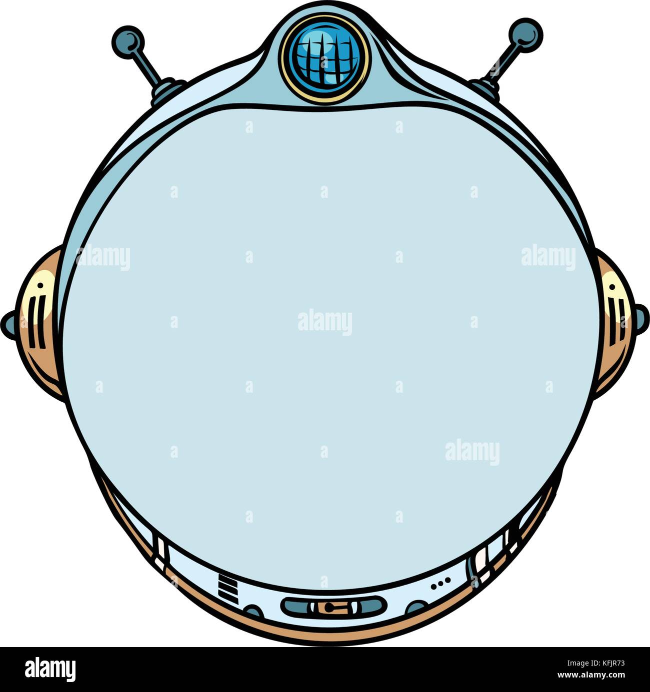 Cartoon space helmet Stock Vector Images - Alamy