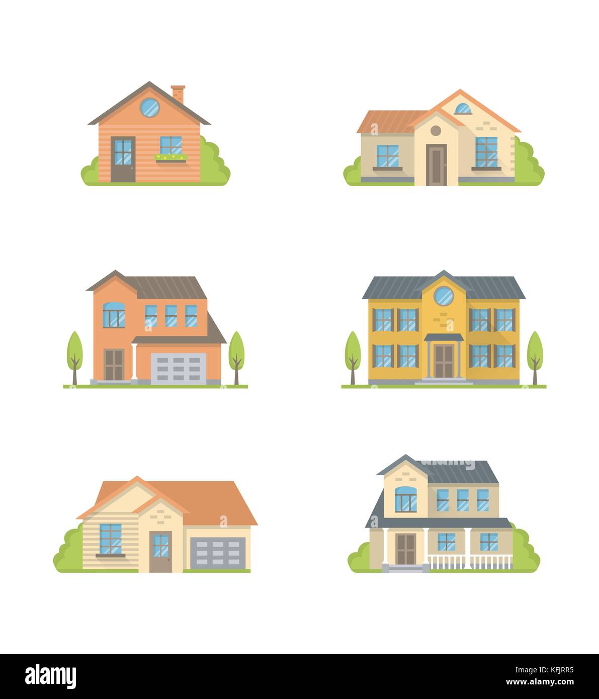 Which houses Stock Vector Images - Alamy
