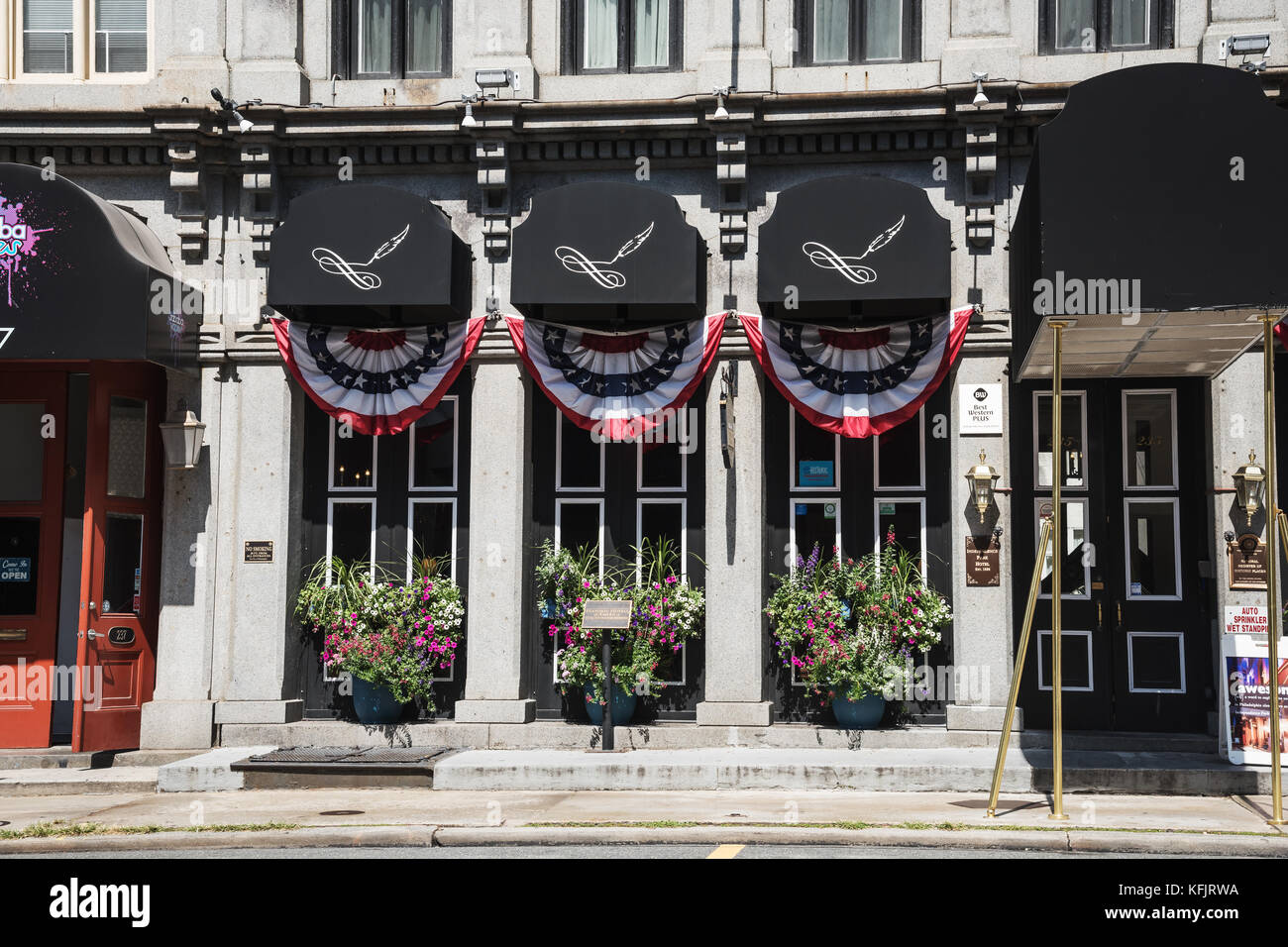 Independence Park Hotel, Philadelphia, Pennsylvania, USA Stock Photo ...