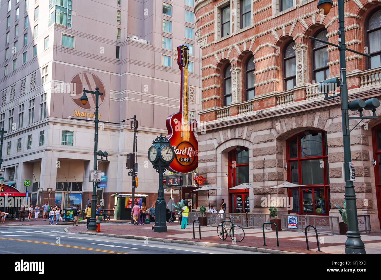 Famous Hard Rock cafe, Philadelphia, Pennsylvania, USA Stock Photo - Alamy