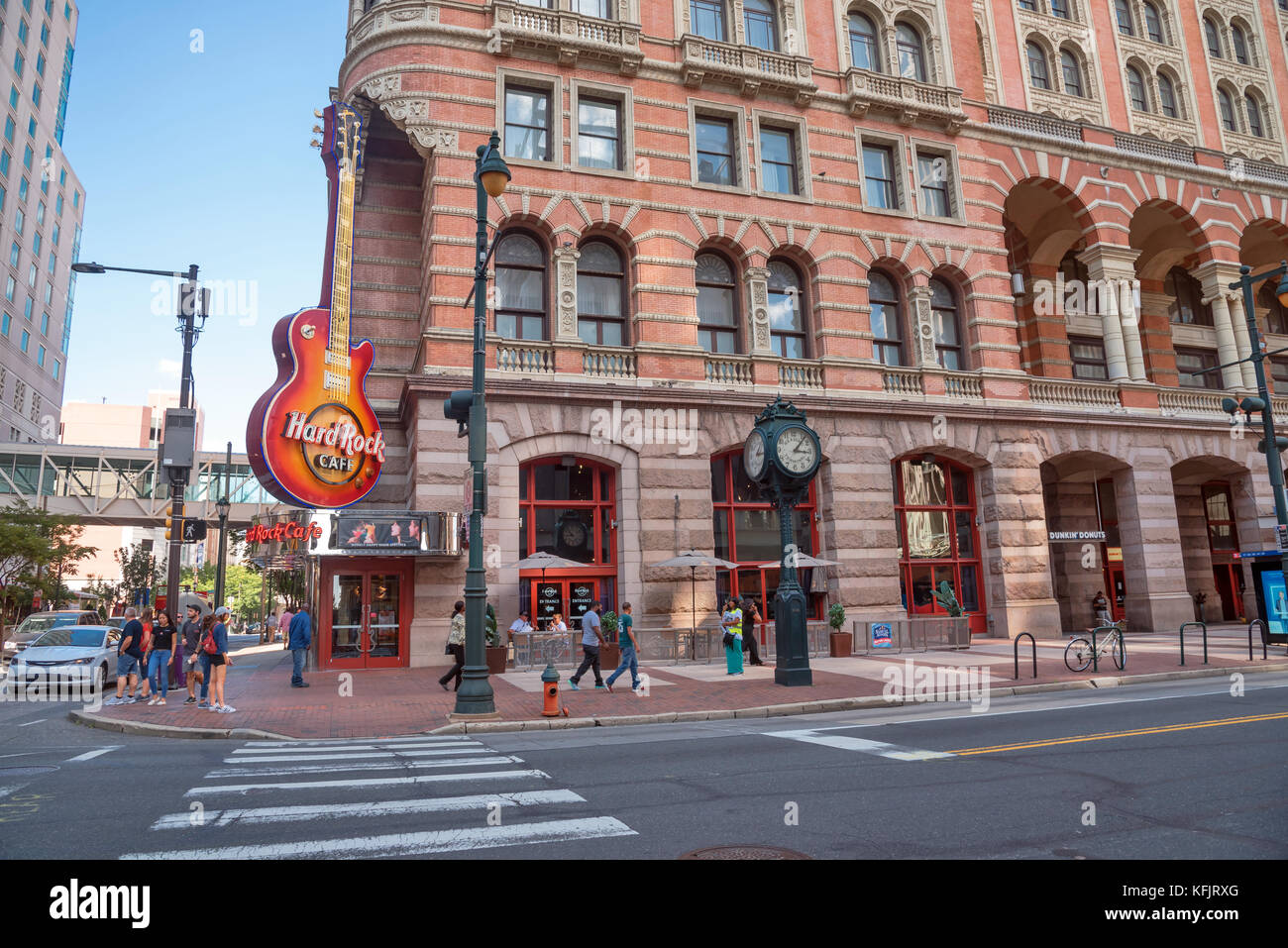 Famous Hard Rock cafe, Philadelphia, Pennsylvania, USA Stock Photo - Alamy