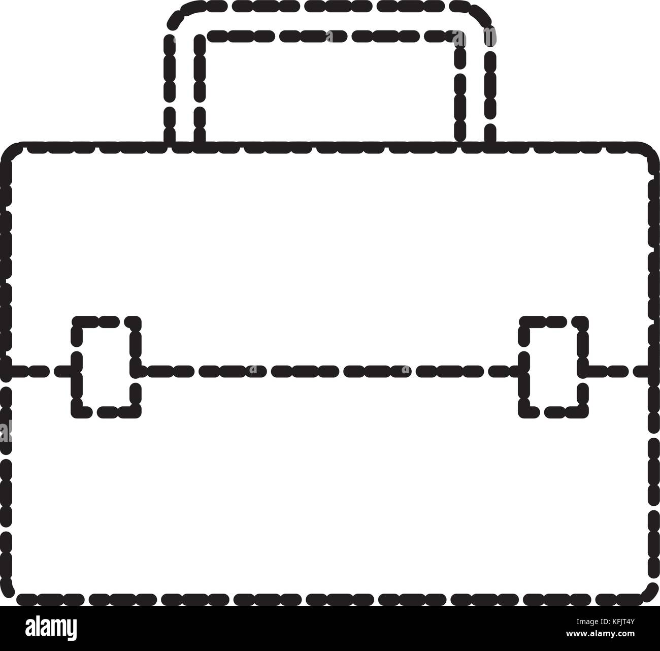 Business briefcase symbol Stock Vector Image & Art - Alamy
