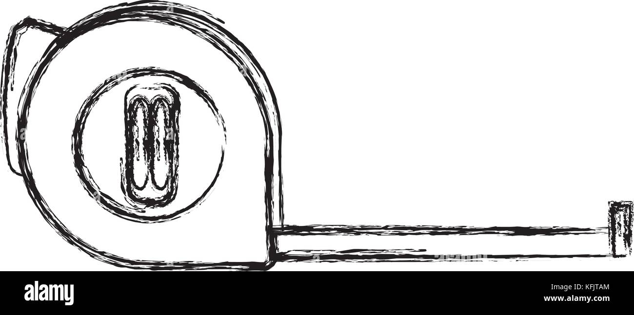 Measuring Tape Drawing Measuring Tape Vector Art & Graphics