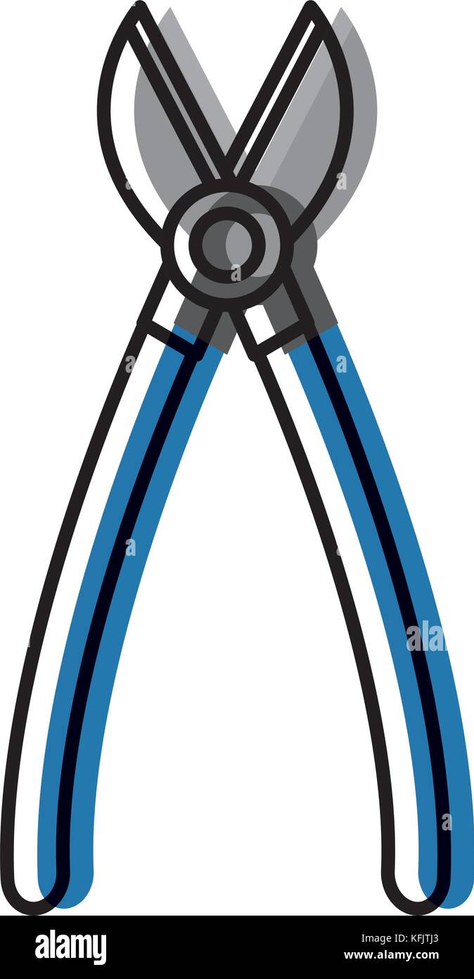 Gardening scissors tool cute kawaii cartoon Stock Vector Image & Art ...