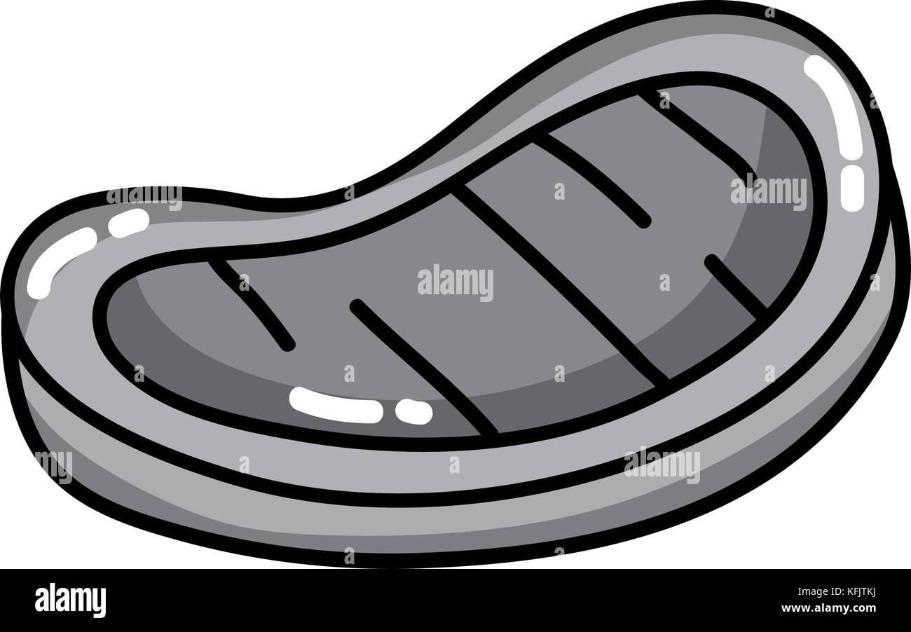 grayscale delicious meat grill food taste Stock Vector Image & Art - Alamy