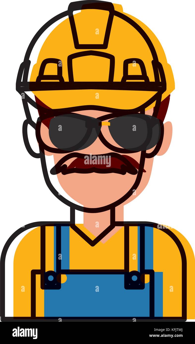 Construction worker cartoon Stock Vector Image & Art - Alamy