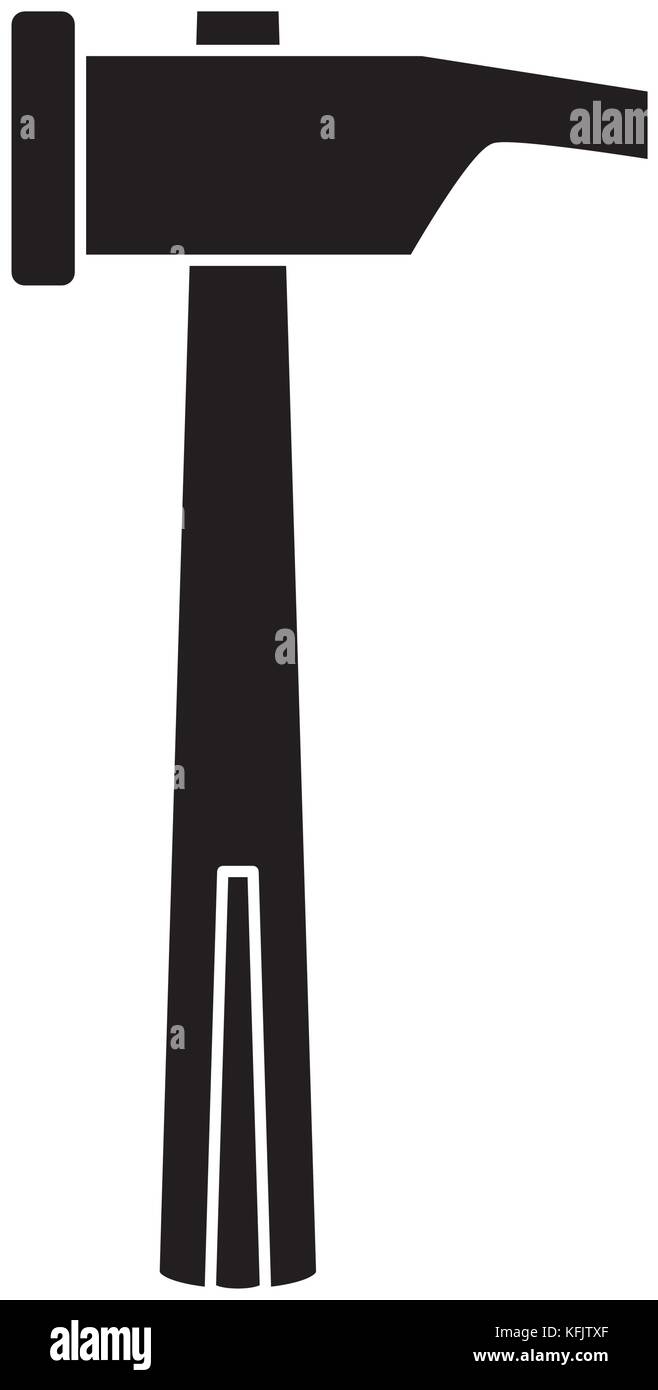 Mallet construction tool Stock Vector Image & Art - Alamy