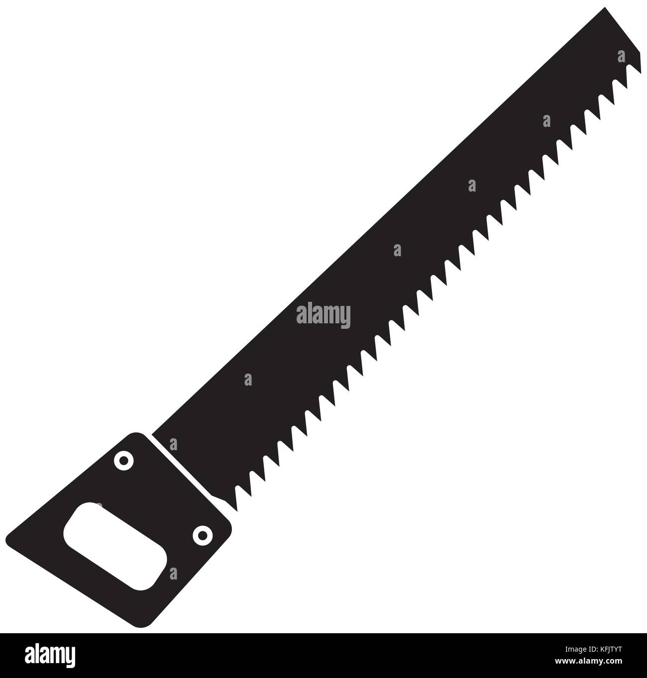 Saw construction tool Stock Vector Image & Art - Alamy