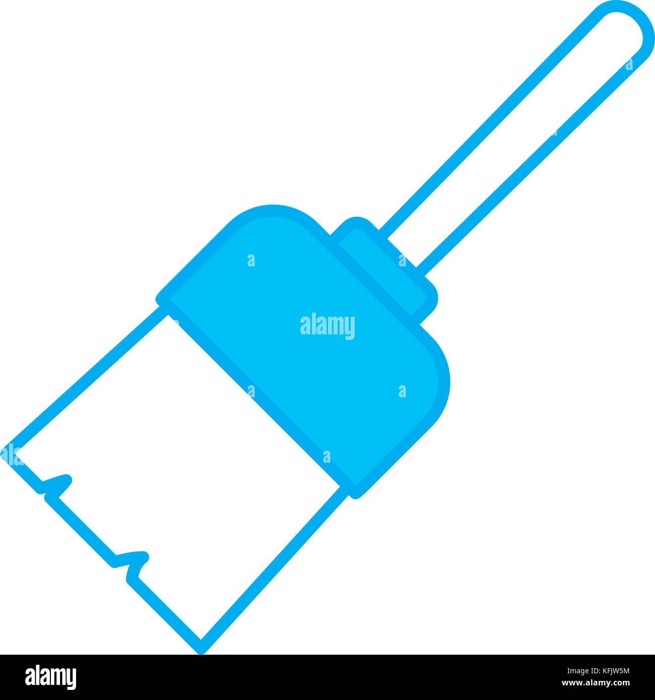 Construction paint brush Stock Vector Image & Art - Alamy