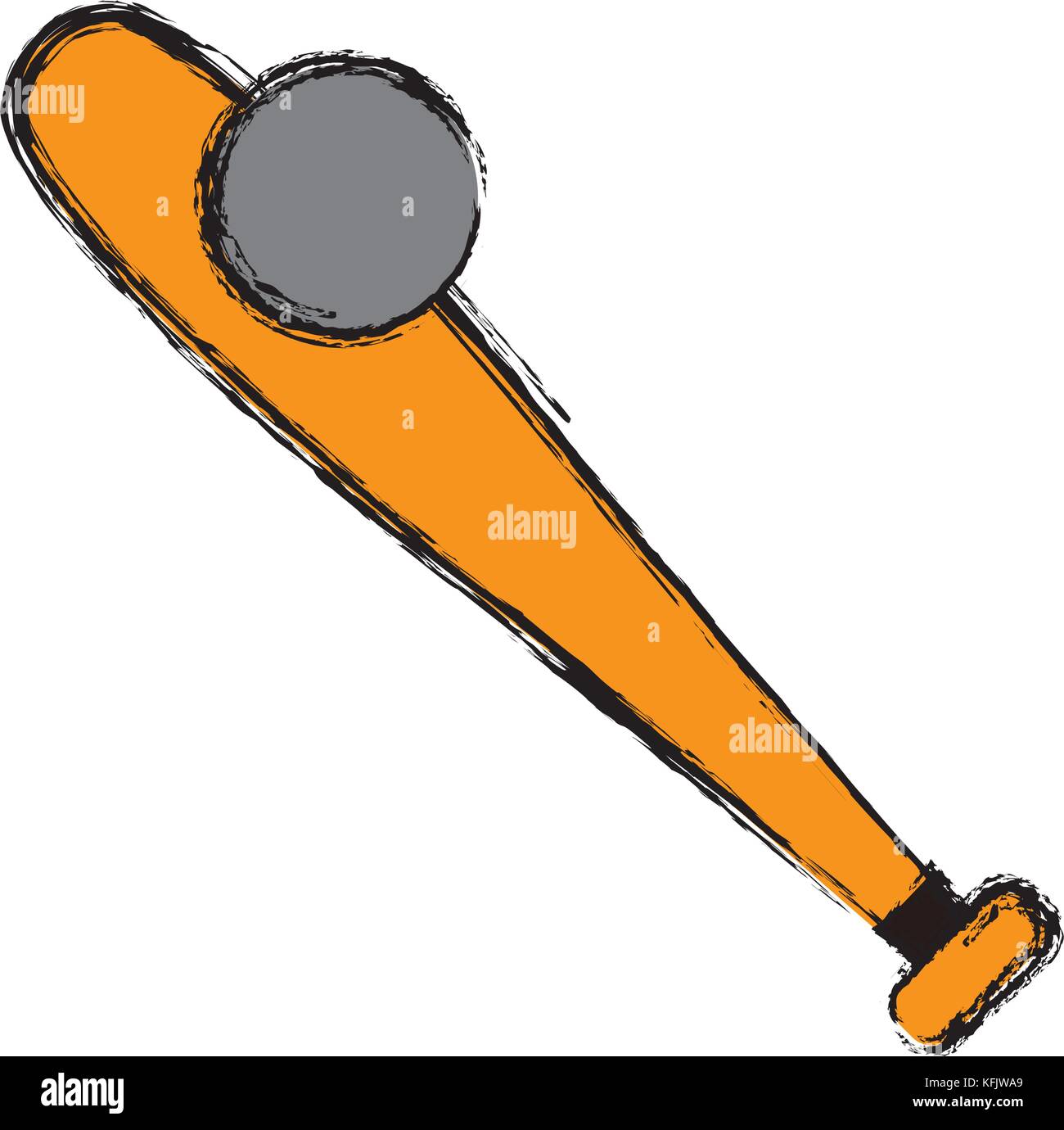 Baseball bat symbol Stock Vector Image & Art - Alamy