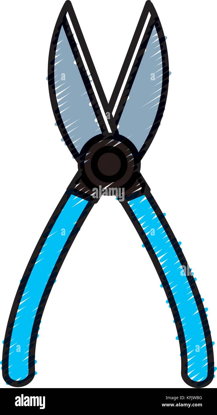 Gardening scissors tool Stock Vector Image & Art - Alamy