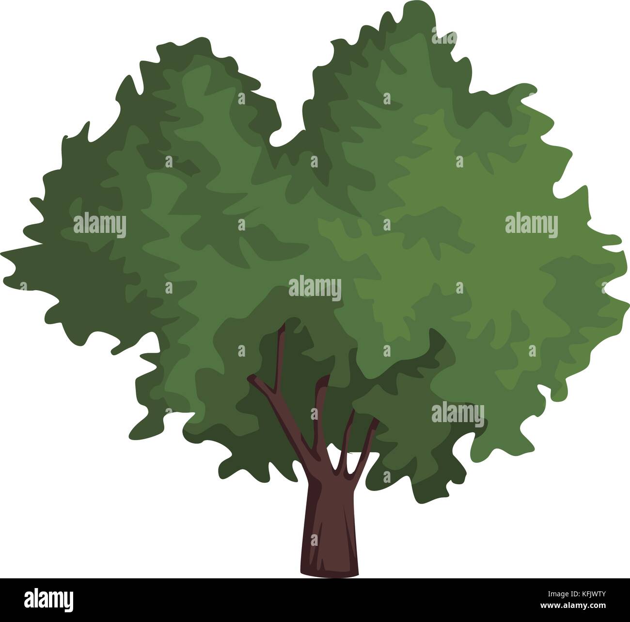 Tree nature symbol Stock Vector Image & Art - Alamy
