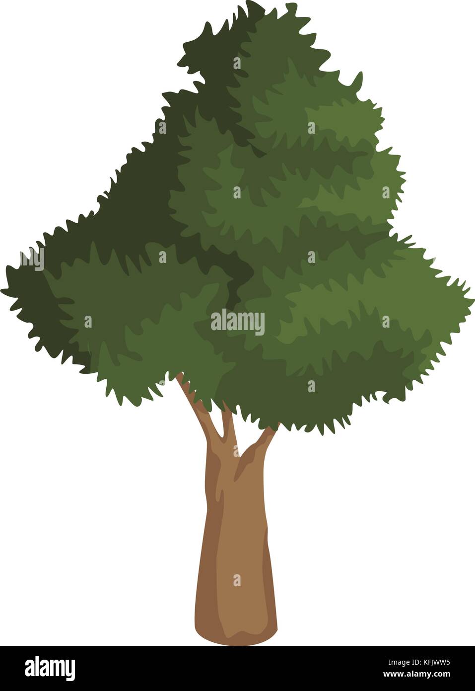 Tree nature symbol Stock Vector Image & Art - Alamy