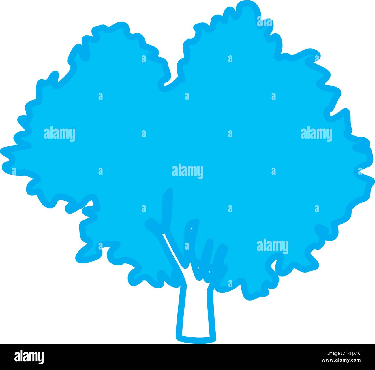 Tree nature symbol Stock Vector Image & Art - Alamy