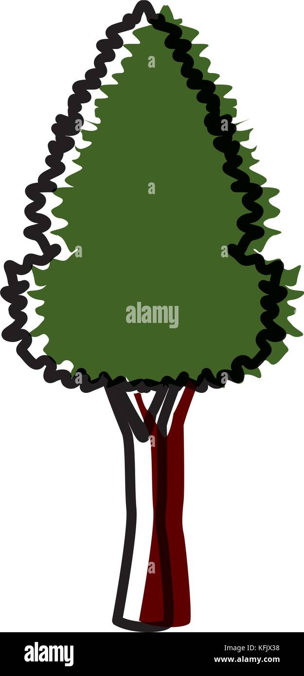 Tree nature symbol Stock Vector Image & Art - Alamy