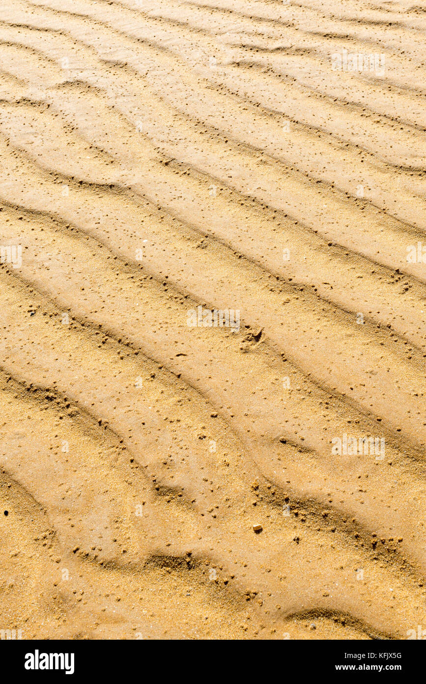 Sand ripple pattern for natural background Stock Photo - Alamy