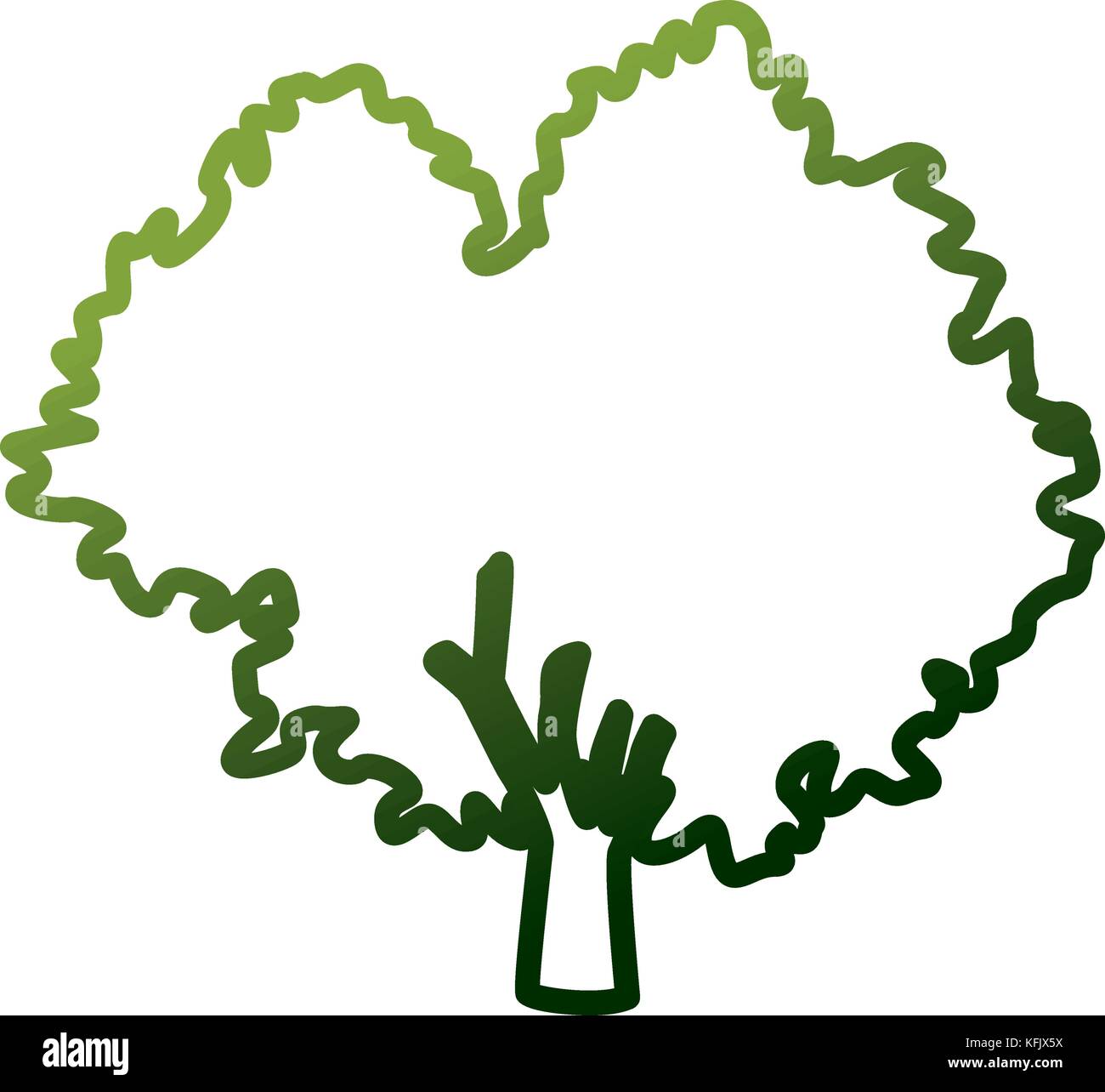 Tree nature symbol Stock Vector Image & Art - Alamy