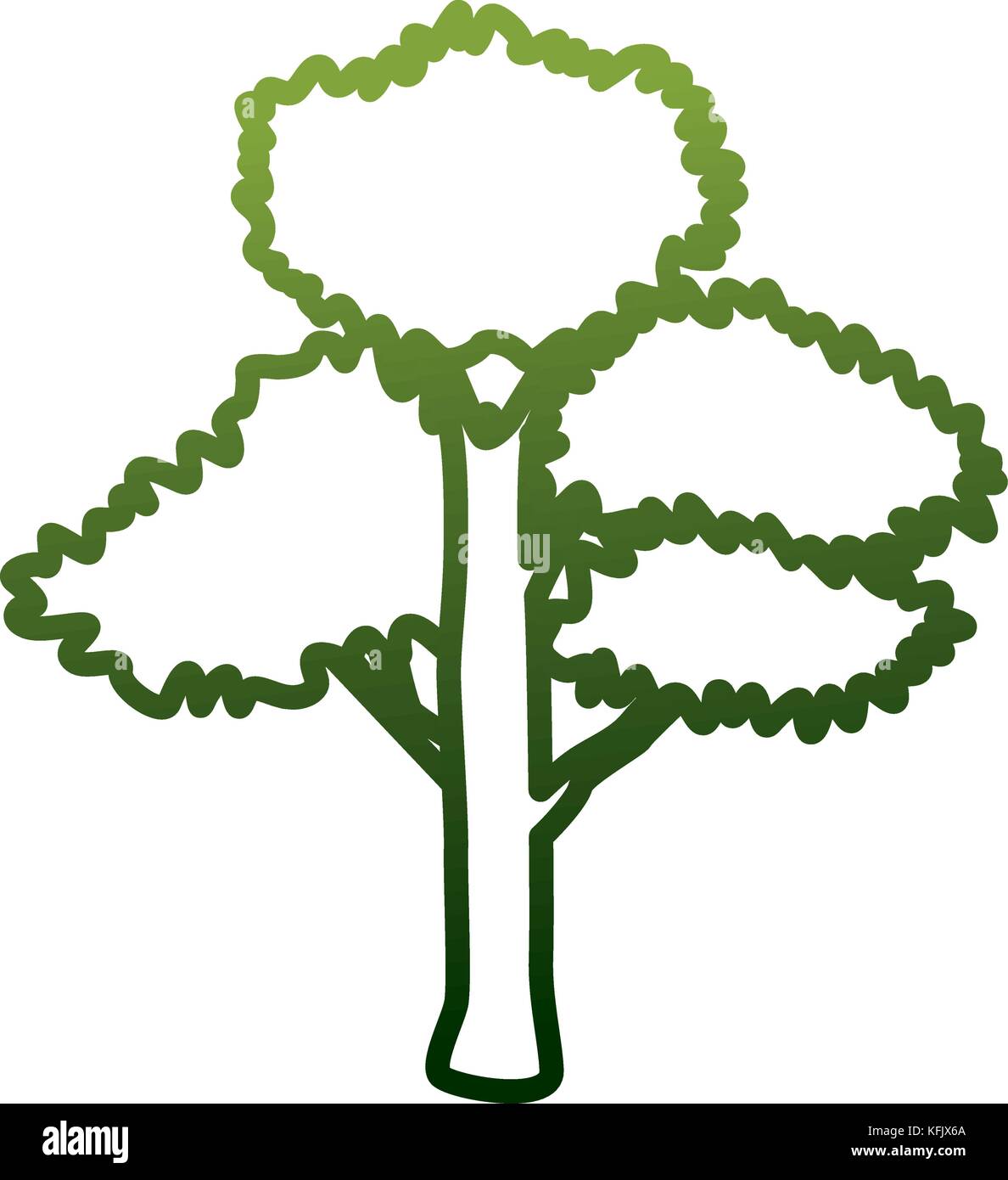 Tree nature symbol Stock Vector Image & Art - Alamy