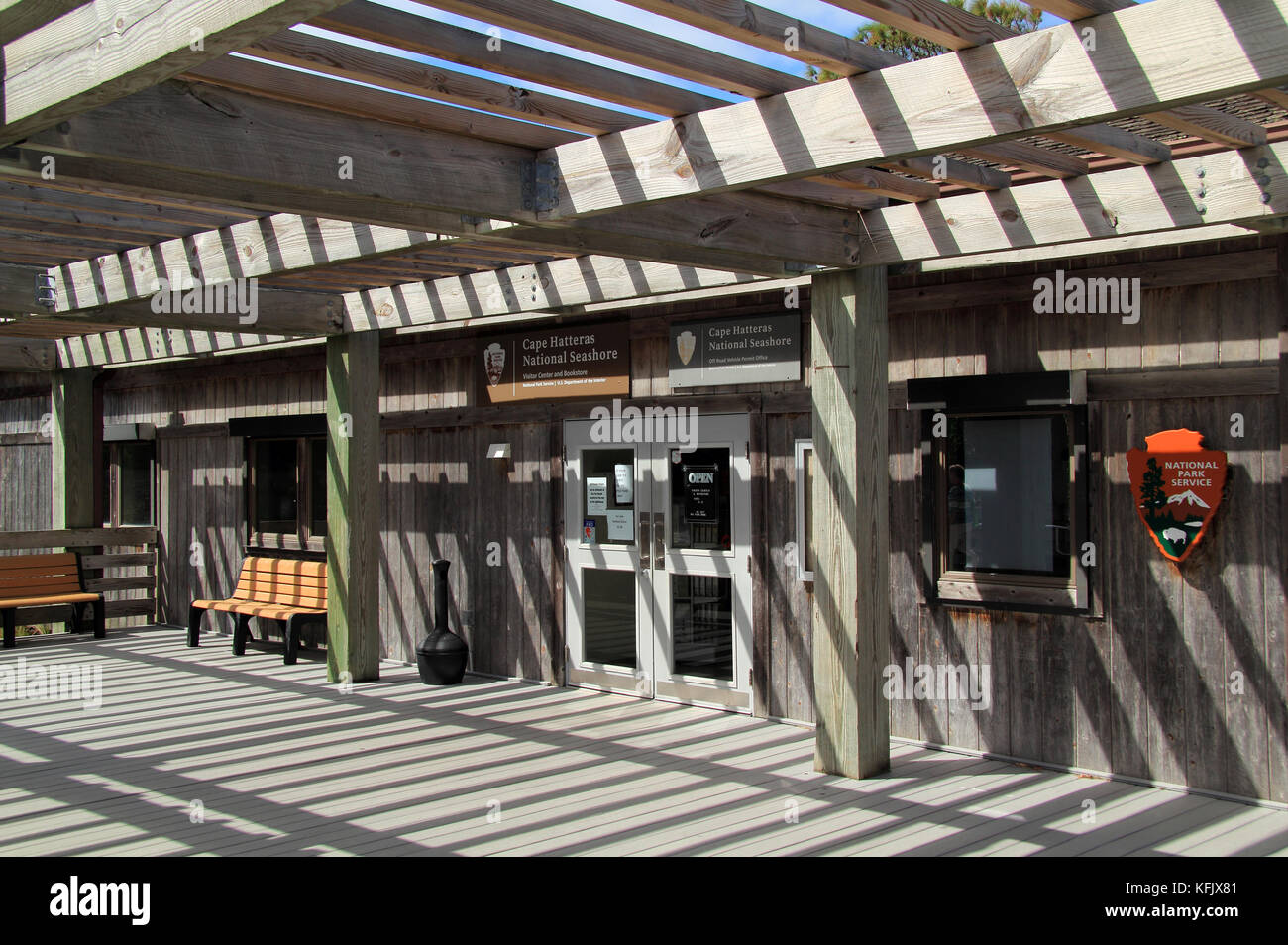 The Cape Hatteras Light Visitor Center provides orientation to visitors ...