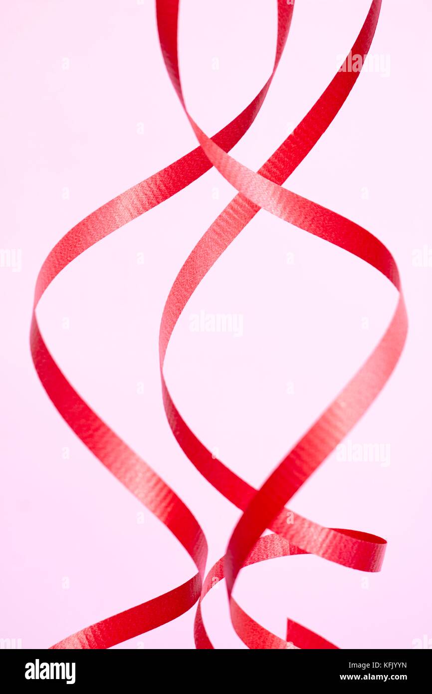 A studio photo of gift wrapping ribbon Stock Photo - Alamy