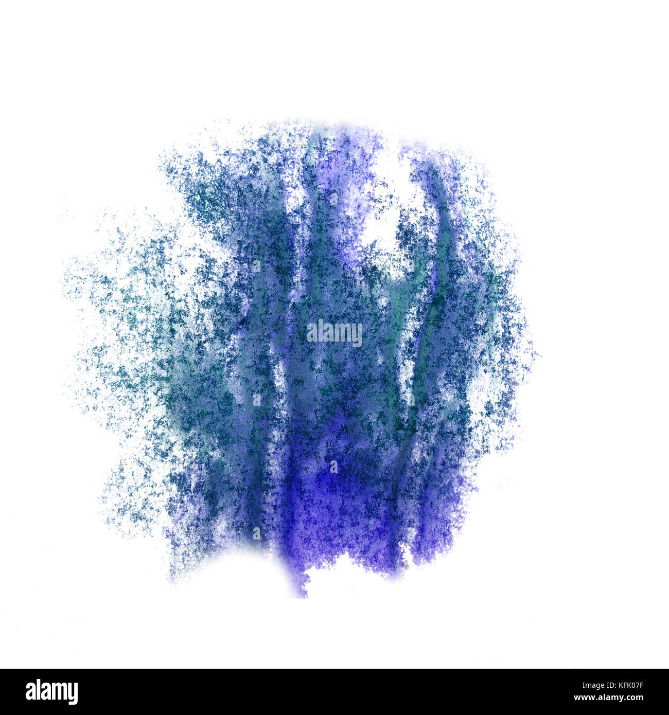 macro Dark blue spot blotch texture isolated on a white backgrou Stock ...