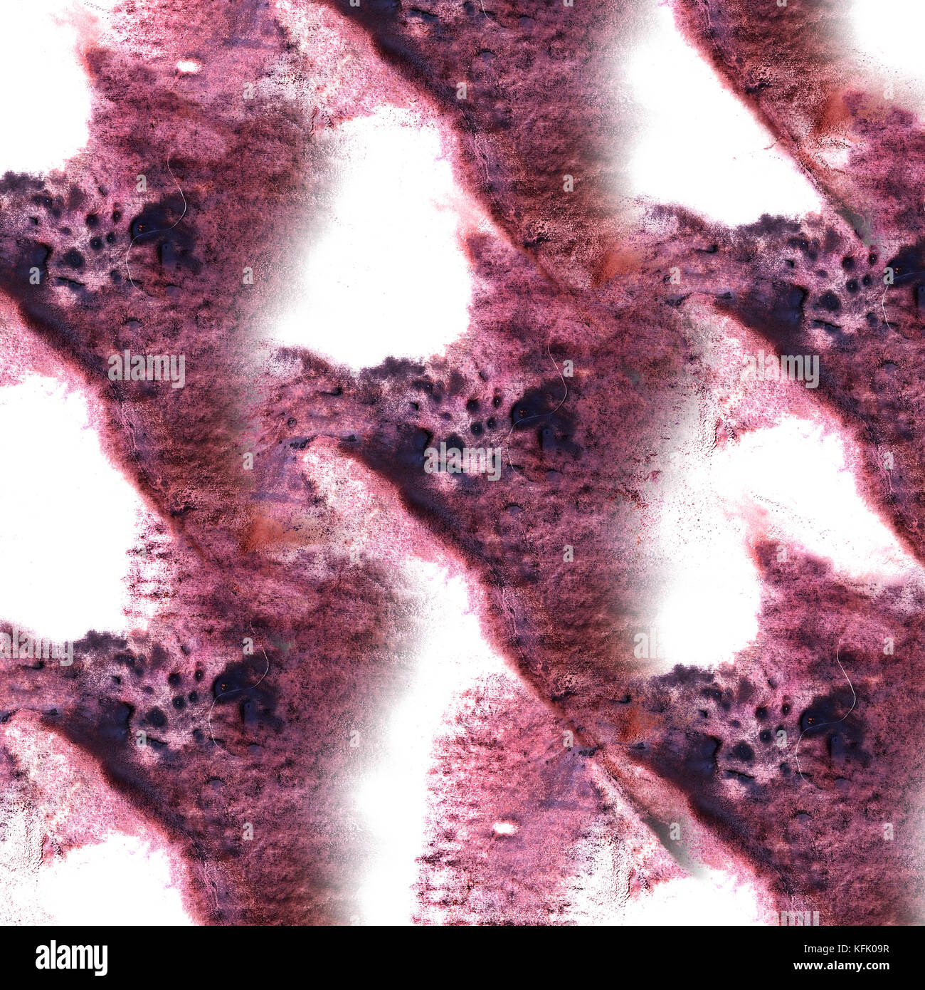 paint splash ink brown blot and white abstract art brushes iso Stock ...