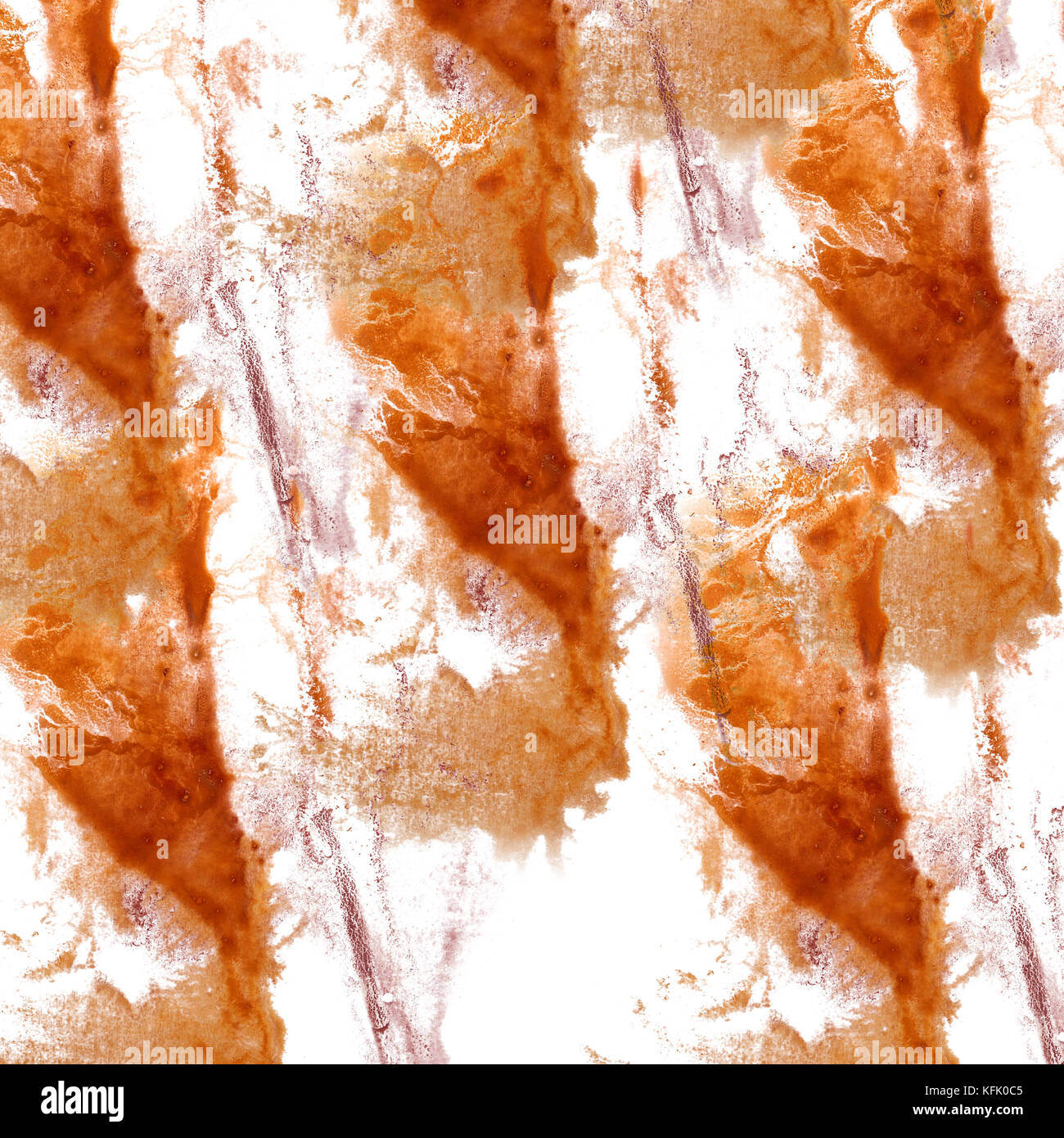 paint splash brown ink blot and white abstract art brushes iso Stock ...