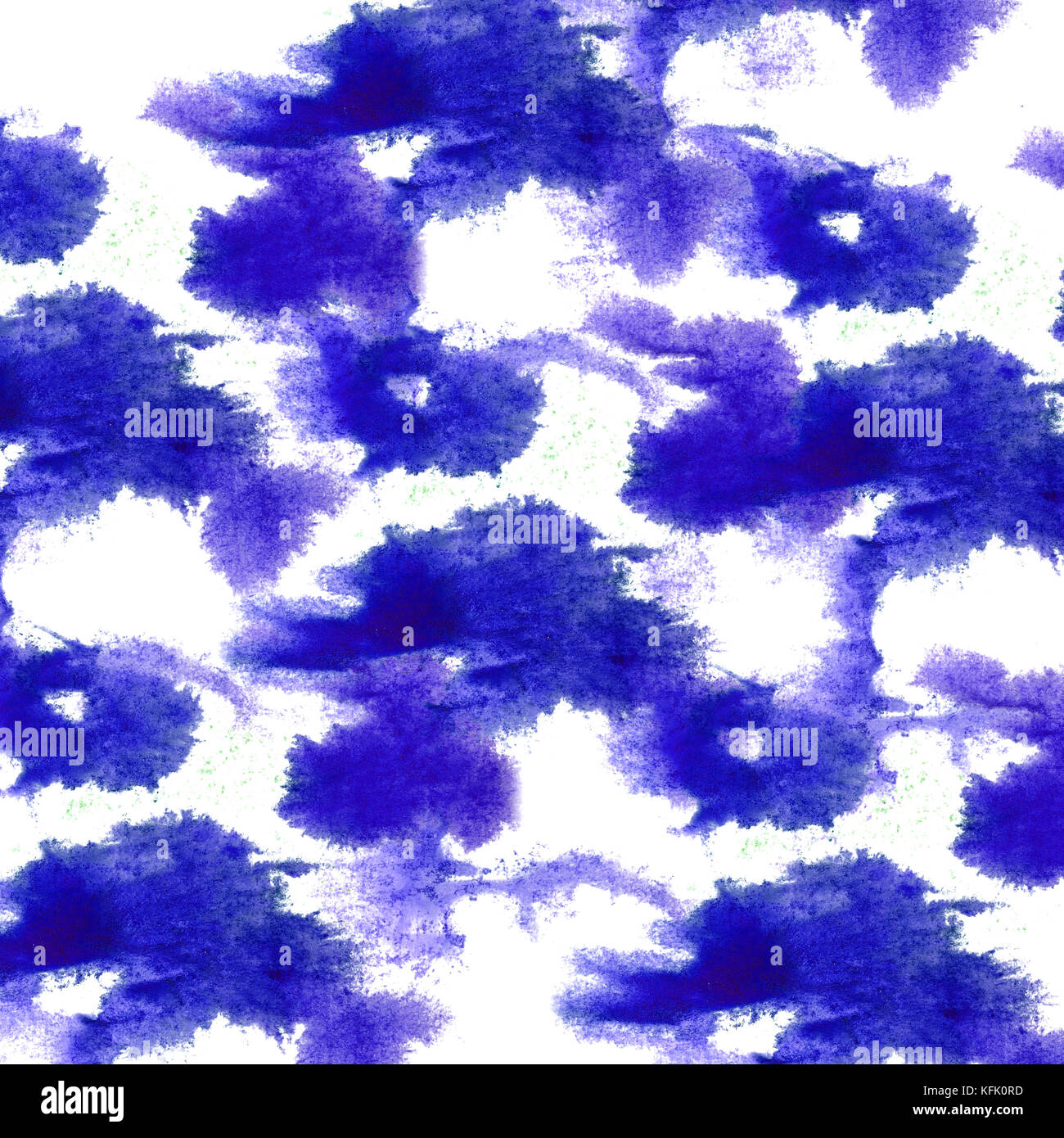 macro Dark blue spot blotch texture isolated on a white backgrou Stock ...