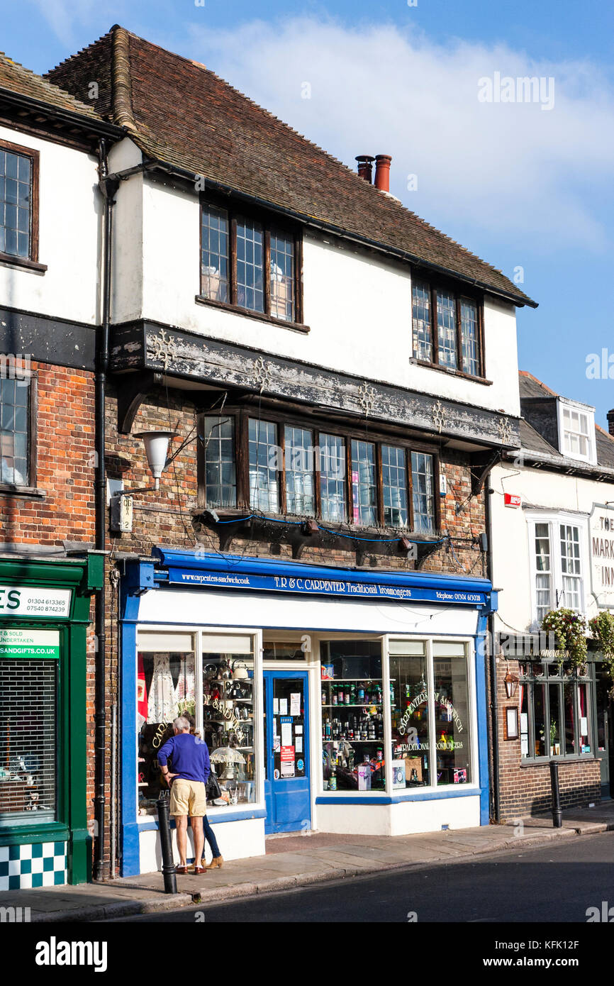 England, Kent, medieval town of Sandwich. No 5 Cattle Market ...