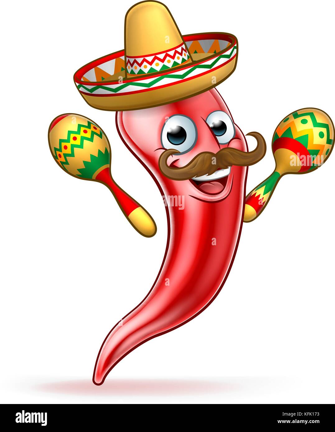 Jalapeno mexican pepper Stock Vector Images - Alamy